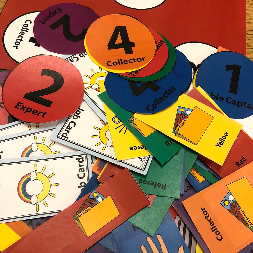 Jobs in the Art room - Elementary Art Resources