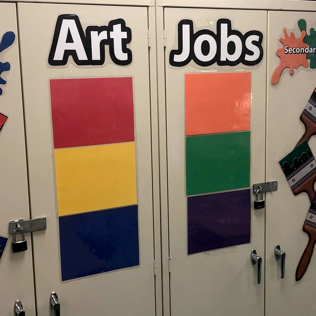 Jobs in the Art room - Elementary Art Resources